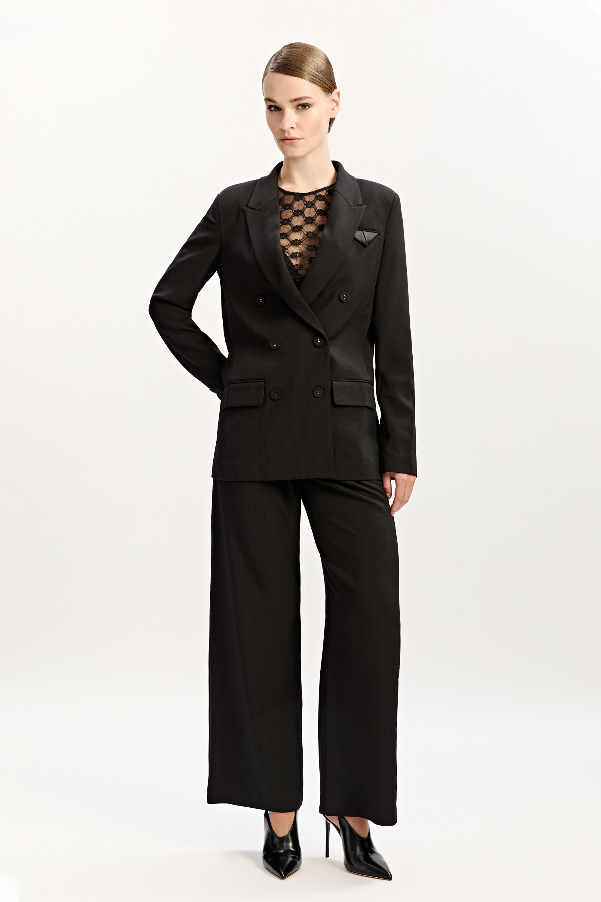 Sloane Classic Blazer In Black | Bardot